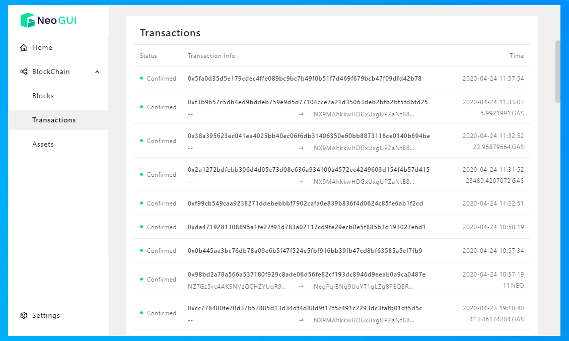 NEO & GAS - Neo Smart Economy